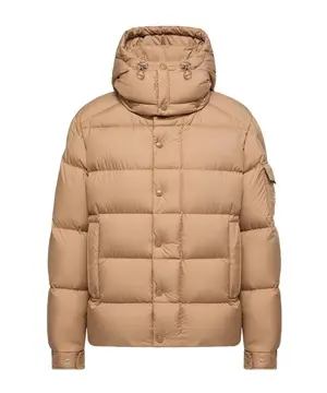 Moncler Maya 70 Hooded Short Down Jacket