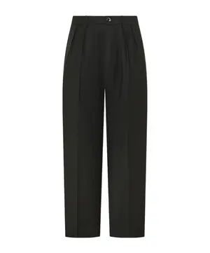 NINE:INTHE:MORNING Casual Trousers With Belt Loops - Black