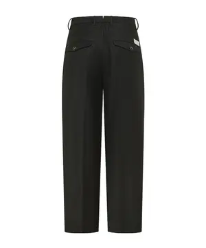 NINE:INTHE:MORNING Kai Pleated Baggy Pants - Black
