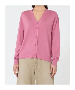 Max Mara Wool, Silk And Cashmere V-neck Cardigan