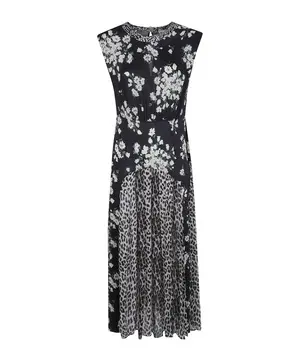 Rixo Floral Dress - Black