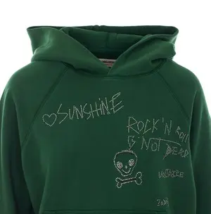 Zadig&Voltaire Georgy Crystal Detail Hoodie