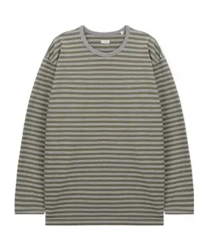 Nanamica Striped Long-sleeved T-shirt