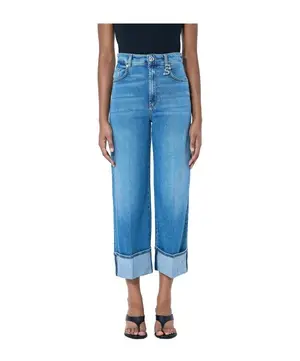 Sportmax Belt Loop Jeans - Blue