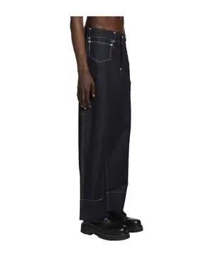 Junya Watanabe X Levi's Contrast-stitch Wide-leg Jeans
