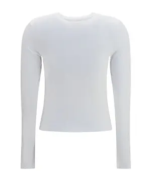 Alexander Wang Logo Fitted Long-sleeve T-shirt
