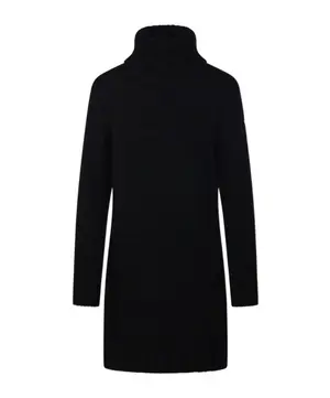 Moncler High-necked Dress - Black