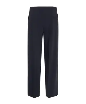 Alberta Ferretti Pleated Straight Leg Pants