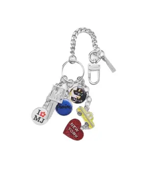 Marc Jacobs Nyc Cluster Bag Charm - Gray