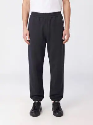 JIL SANDER Pure Cotton Jogging Trousers With Elasticated Cuffs