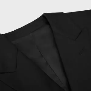 Celine Classic Jacket In Wool Gabardine