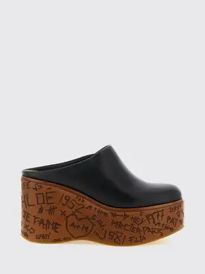 Chloé Wedge Shoes - Black