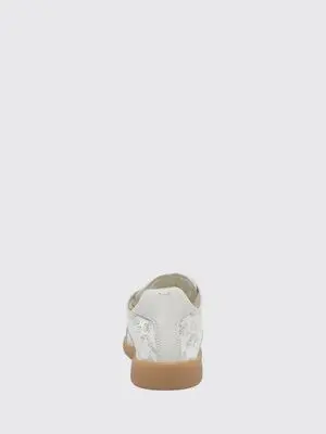 MAISON MARGIELA Replica Trainers With Floral Lace Embroidery - White