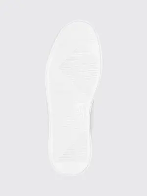 Philipp Plein Leather Low-top Trainers With Monogram Pattern And Hexagon Logo