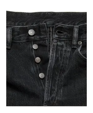 Acne Studios Logo Patch Wide-leg Jeans