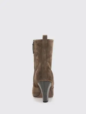 Brunello Cucinelli Suede Texan Ankle Boots