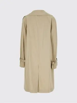 TOTEME Relaxed Fit Knee-length Organic Cotton Trench Coat - Beige