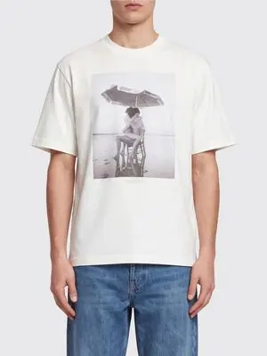 Jacquemus Graphic Print Organic Cotton And Hemp T-shirt With Dropped Shoulders