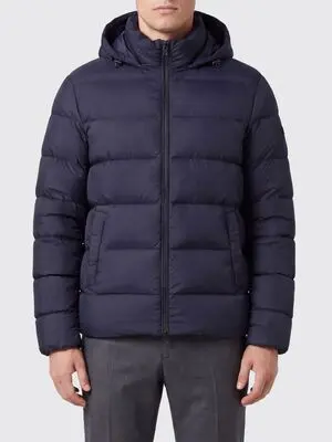 Herno Hooded Water-repellent Quilted Nylon Down Jacket - Blue