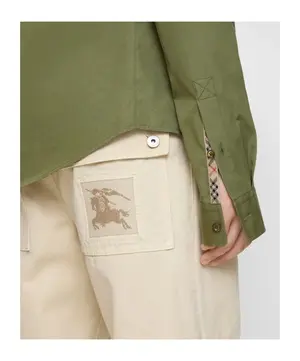 Burberry Regular Fit Cotton Poplin Shirt
