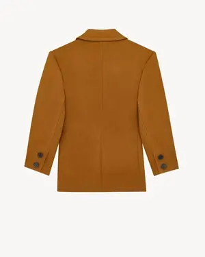Saint Laurent Single-breasted Long-sleeved Jacket