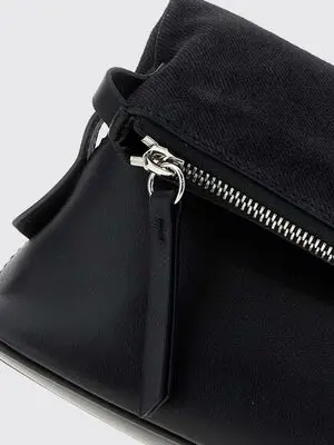 MAISON MARGIELA 5ac Calfskin And Suede Clutch