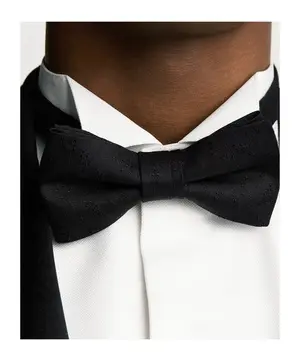 Dior Cd Icon Lily Of The Valley Bow Tie