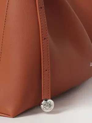 Loewe Calfskin Leather Shoulder Bag - Brown