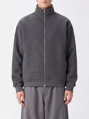 JIL SANDER Water-repellent Wool Knit Bomber Jacket - Blue