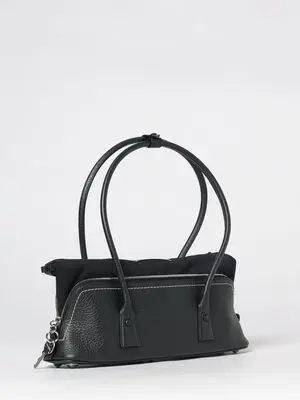 MAISON MARGIELA Calfskin Shoulder Bag - Black