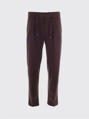 Herno Slim Fit Technical Microfibre Trousers With Drawstring Waist