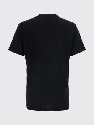 Dolce & Gabbana Slim Fit Crewneck T-shirt In Cotton With Contrast Logo