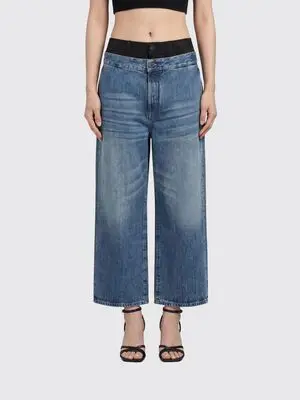 Attico Wide Leg Jeans - Blue