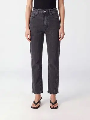 TOTEME Straight Leg Jeans - Grey