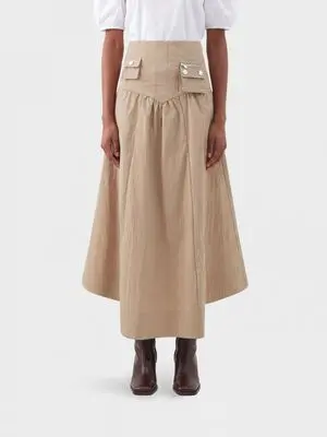 GANNI Skirt - Sand