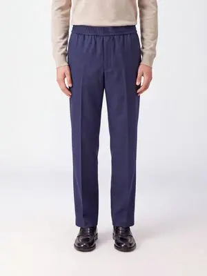 GOLDEN GOOSE Straight-leg Virgin Wool Blend Trousers