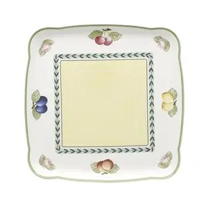 VILLEROY & BOCH French Garden Square Platter - Fleurence