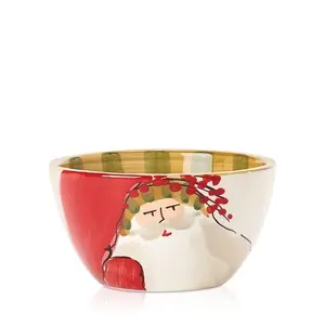 VIETRI Old St. Nick Cereal Bowl - Open Misc
