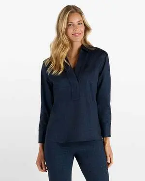 Jude Connally Francine Top Jude Denim - Navy