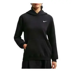 Nike Studio Fleece Medium Weight Hoodie - Total Black