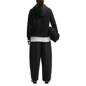 Nike Studio Fleece Medium Weight Hoodie - Total Black