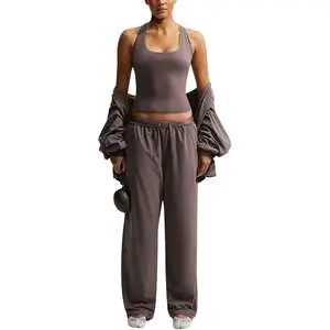 Nike Skims Stretch Nylon Oversized Pants - Resin