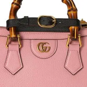 Gucci Diana Small Shoulder Bag 'wilde Rose Black