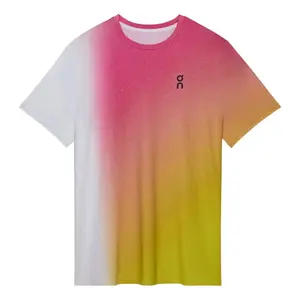 On Court T-shirt 'pink - Pink/yellow