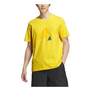 Adidas Graphic Logo T-shirt 'yellow