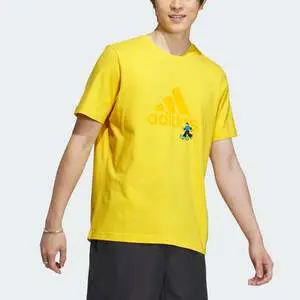 Adidas Graphic Logo T-shirt 'yellow