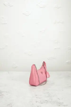 Prada Re-edition 2005 Re-nylon Shoulder Bag - Pink