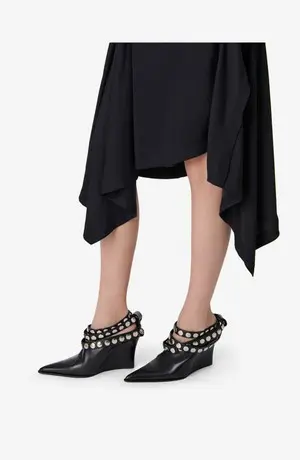 IRO PARIS The Fauve Click Mule - Black