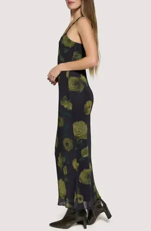 LOST + WANDER Nocturnal Blooms Maxi Dress