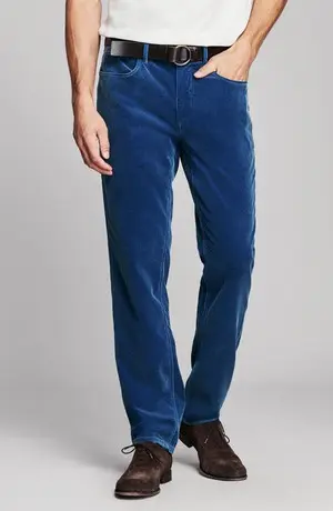 Billy Reid Cochran Corduroy Pants - Washed Indigo